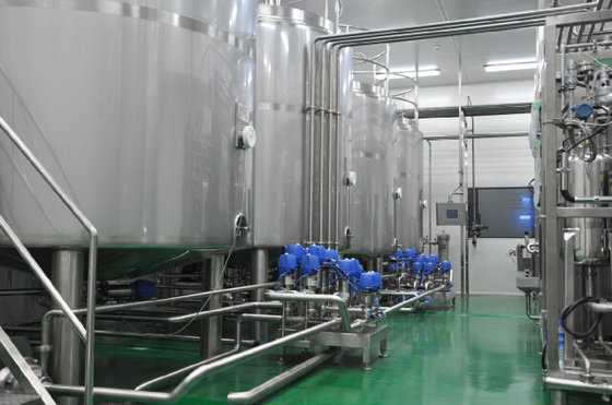 Beverage Equipment Complete Turnkey Project Beer / Dairy Processing Plant