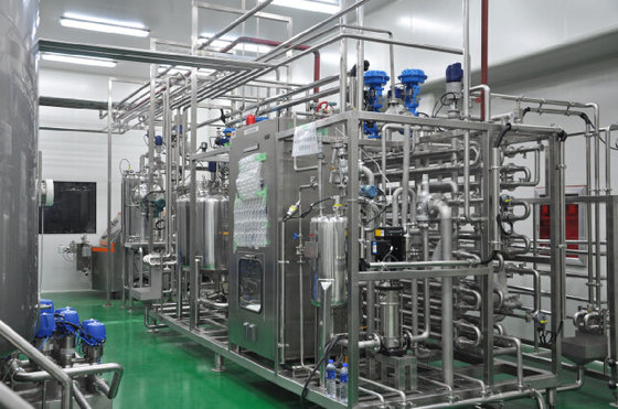 Automatic Beverage Production Line Turnkey Beverage Machinery Project Food Grade