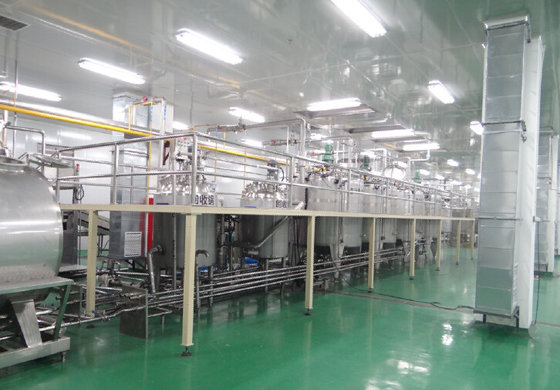 Large Complete Stainless Steel Turnkey Project for Beverage Production Line