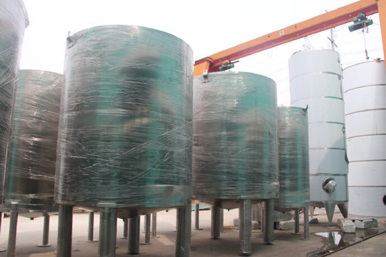 10 Ton Plus Beverage Dairy Storage Tanks - Buffer Tank - Milk Heating Cooling Tank