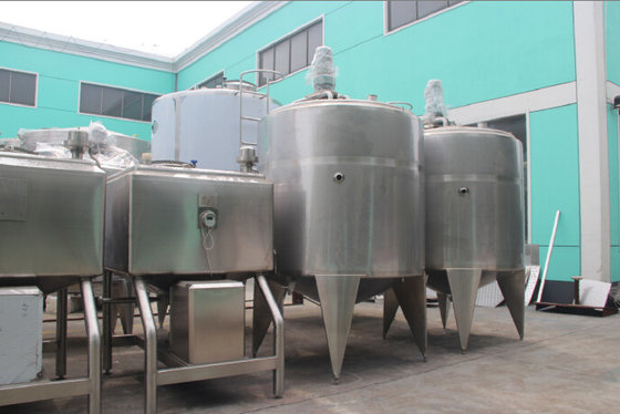 Bottom Shearing Stirring Mixing Tank - Sugar Melting Tank -  Syrup Tank