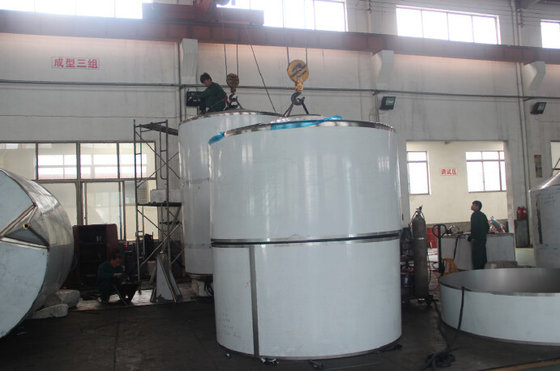 Stainless Steel Storage Tanks - Sanitary Syrup / Honey / Sugar Melting Tank 0.5 Ton - 30 Ton