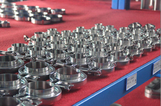 Stainless Steel Sanitary Pipes and Pipe Fittings for Food and Beverage Industry