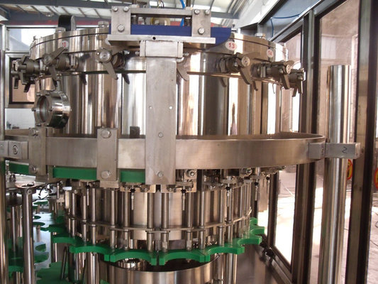 3 électriques dans 1 ligne de capsulage remplissante de production à la machine de lavage pour la bouteille ronde/de place ANIMAL FAMILIER