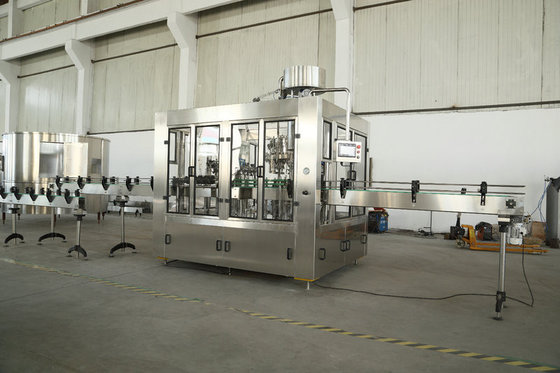 Rinser Filler Capper Monobloc Bottle Filling Machine for Liquid Beverage / Wine / Beer