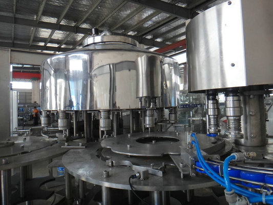 Chaîne de production remplissante de l'eau à grande vitesse de vide pour le vin/jus 1000BPH
