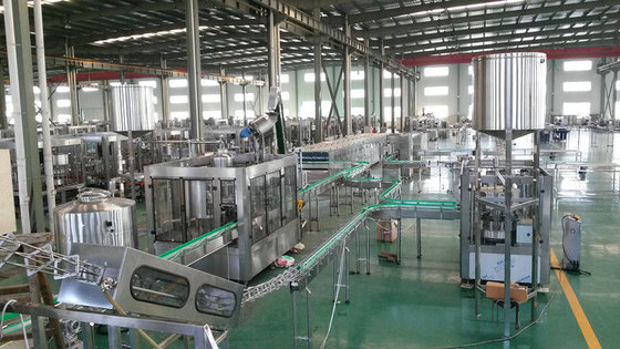 Machine de remplissage de boisson de jus de thé ou de fruit/usine remplissante 3 dans 1 pour la bouteille d'ANIMAL FAMILIER