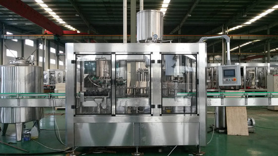 Usine remplissante de thé de boissons de remplissage de boisson chaude électrique de machine 12 - tête 50