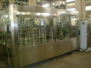machine de remplissage non carbonatée automatique de boisson du Tableau 3 in-1 pour le jus de bouteille d'ANIMAL FAMILIER