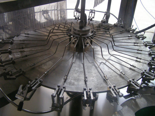 Machine de remplissage aseptique rotatoire de pulpe de jus et de jus avec Rinser et scelleur, système de CIP