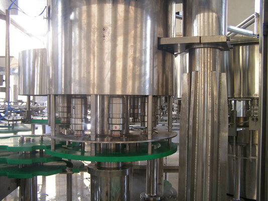 Machine de remplissage aseptique rotatoire de pulpe de jus et de jus avec Rinser et scelleur, système de CIP
