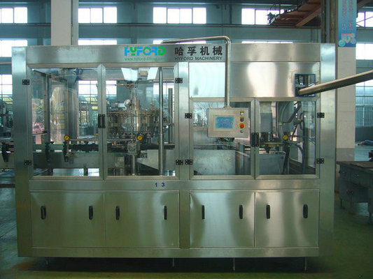 La machine de remplissage liquide de bruit de jus/café et peut cousant la machine 2 dans 1 unité