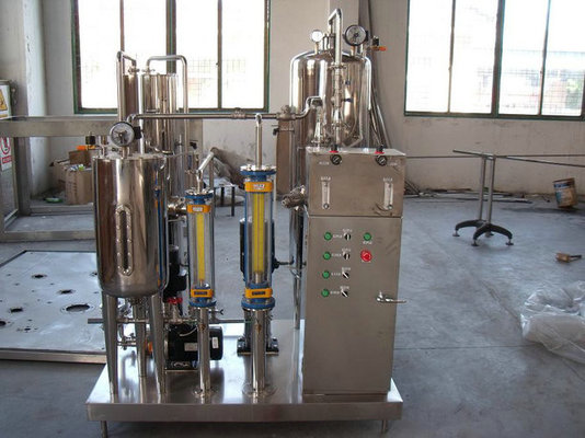 Mélangeur carbonaté industriel automatique de boissons pour la boîte/usine de remplissage de bouteilles