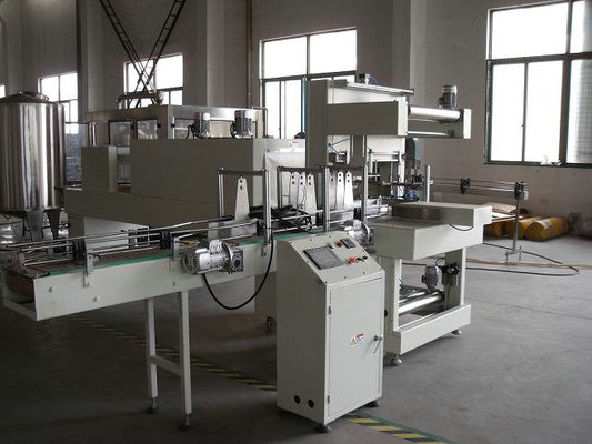 Machine à emballer de rétrécissement PE/en verre bouteille de PVC/