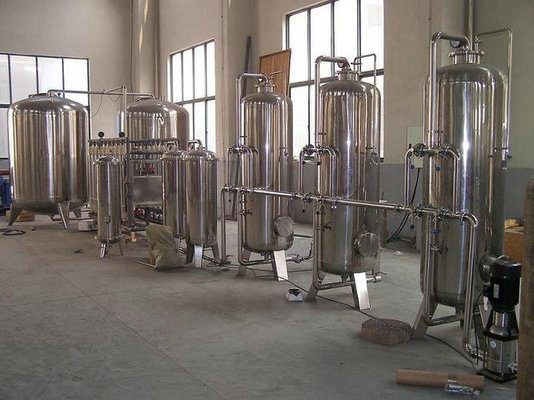 Machine de purification d'eau de minerai d'osmose d'inversion de la CE avec le rendement élevé 50T/h