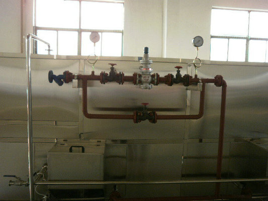 Machine de chauffage de pulvérisation automatique de bouteille pour la chaîne de production remplissante de l'eau 20000B/h