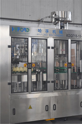 3 automatiques dans 1 machine de remplissage de bouteilles pour la bière/soude/kola carbonatés de boissons