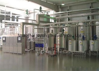 Automatic Carbonated Soft Drinks Production Line 5000L / H With Touch Screen