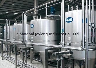 Dairy Fresh Pasteurized Milk Processing Line With One Year Warranty