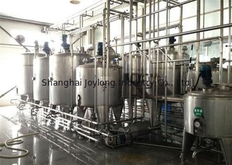 Big Capacity Pasteurized Milk Processing Line One Year Warranty