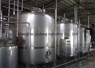 Complete Fresh Dairy Yogurt Processing Line Processing Machine High Capacity