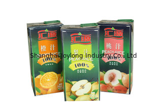500ml -1000ml Aseptic Filling Machine For Fresh Fruit Juice Brick Carton Package