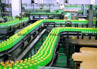 Highly Automated Soft Drink Production Line 3 In 1 Compact Easy Operation