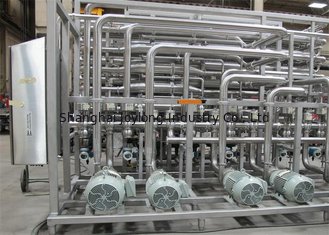1000L / H Small Pasteurized Milk Processing Line One Year Warranty