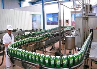 200-1000ml Pasteurized Milk Processing Line one year Warranty