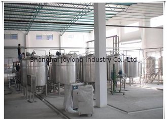 UHT Milk / Pasteurized Milk Processing Line With ISO CE Certificate , 1-20 T/H