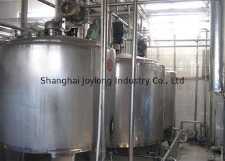 Automatic Yogurt / Butter / Cheese UHT Milk Processing Line With Aseptic Carton