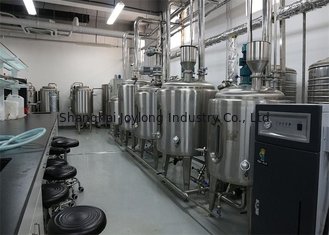 UHT Milk Processing Plant With Pillow Pouch Packages 1000LPH For Flavor Milk