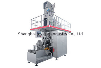 Aseptic Brick Carton Beverage Packaging Machine With Mitsubishi FX System PLC