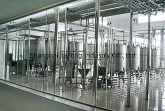 1000m2 8T / H Juice Production Line Equipment For Tomato Paste