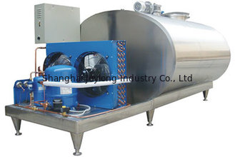 Horizontal Liquid Water or Milk Transport Tank / Dairy Milk Storage Tank With SUS304