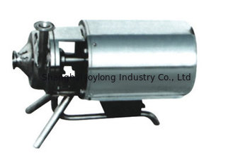 Liquild Milk Sanitary Pipe Fittings Stainless Steel Cip Self - Priming Pump 3 - 30 T/H Flow Rate