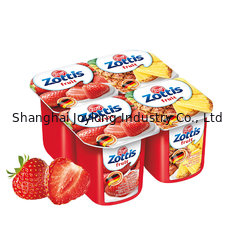 Automatic Flavor Skimmed Yogurt Processing Line , Milk Processing Plant 5000LPH