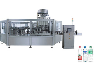 Full Automatic Beverage Filling Machine , Normal Pressure Bottle Water Filling Machine 5000BPH