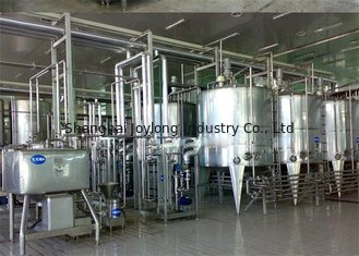 Turn Key Project Fresh Milk Processing Machine / Dairy Production Equipment with Pasteurization