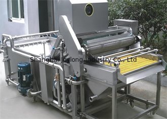 Fruit Processing Machine Fruit Washer / Multifunction Fresh Fruit Washing Machinery 1T - 10T / H