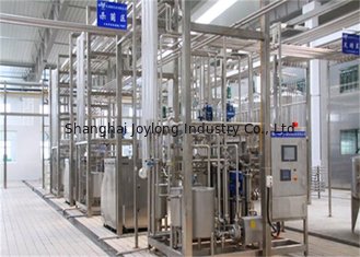 Automatic Beverage / Yogurt Processing Line Yogurt Dairy Maker Equipment With Cooling Room