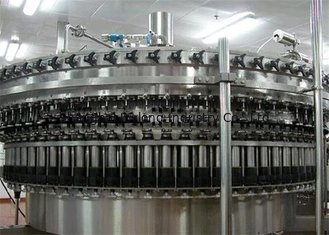 Automatic Carbonated Drink Filling Machine , Aerated Water Soda Bottling Equipment