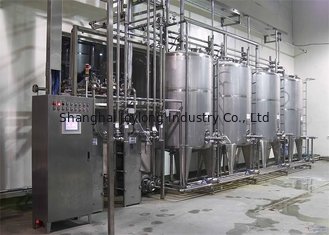 10 t/H Long Shelf Life UHT Milk Processing Line , Tube UHT Sterilizer