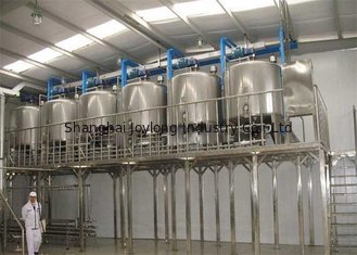 Automatic Aseptic Brick Carton Package UHT Milk Processing Line 4000L/H