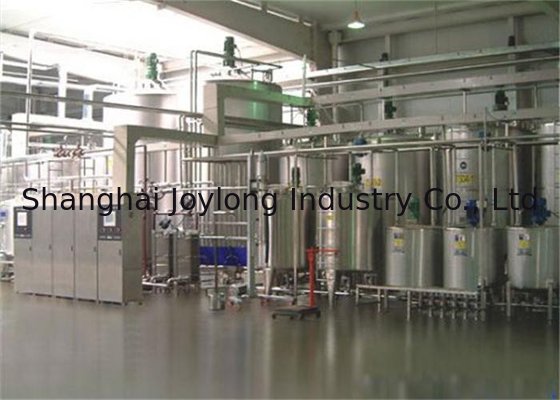 Automatic Carbonated Soft Drinks Production Line 5000L / H With Touch Screen