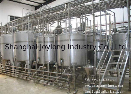 500 - 1000 L / H  Pasteurized Milk Production Line For Plastic Bottle