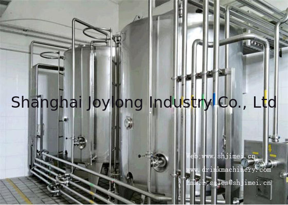 Pet Or Glass Bottle Carbonated Drink Production Line 2000L / H