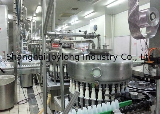 5000L / H Plastic Cup Package Yogurt Production Line With Raw Milk Testing