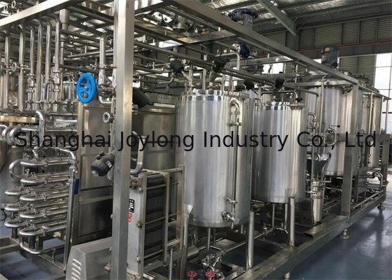 Plastic Bottle Package Yogurt Processing Line With Raw Milk Testing