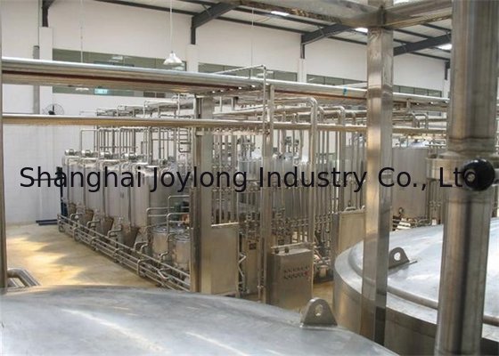 Big Capacity Pasteurized Milk Processing Line One Year Warranty